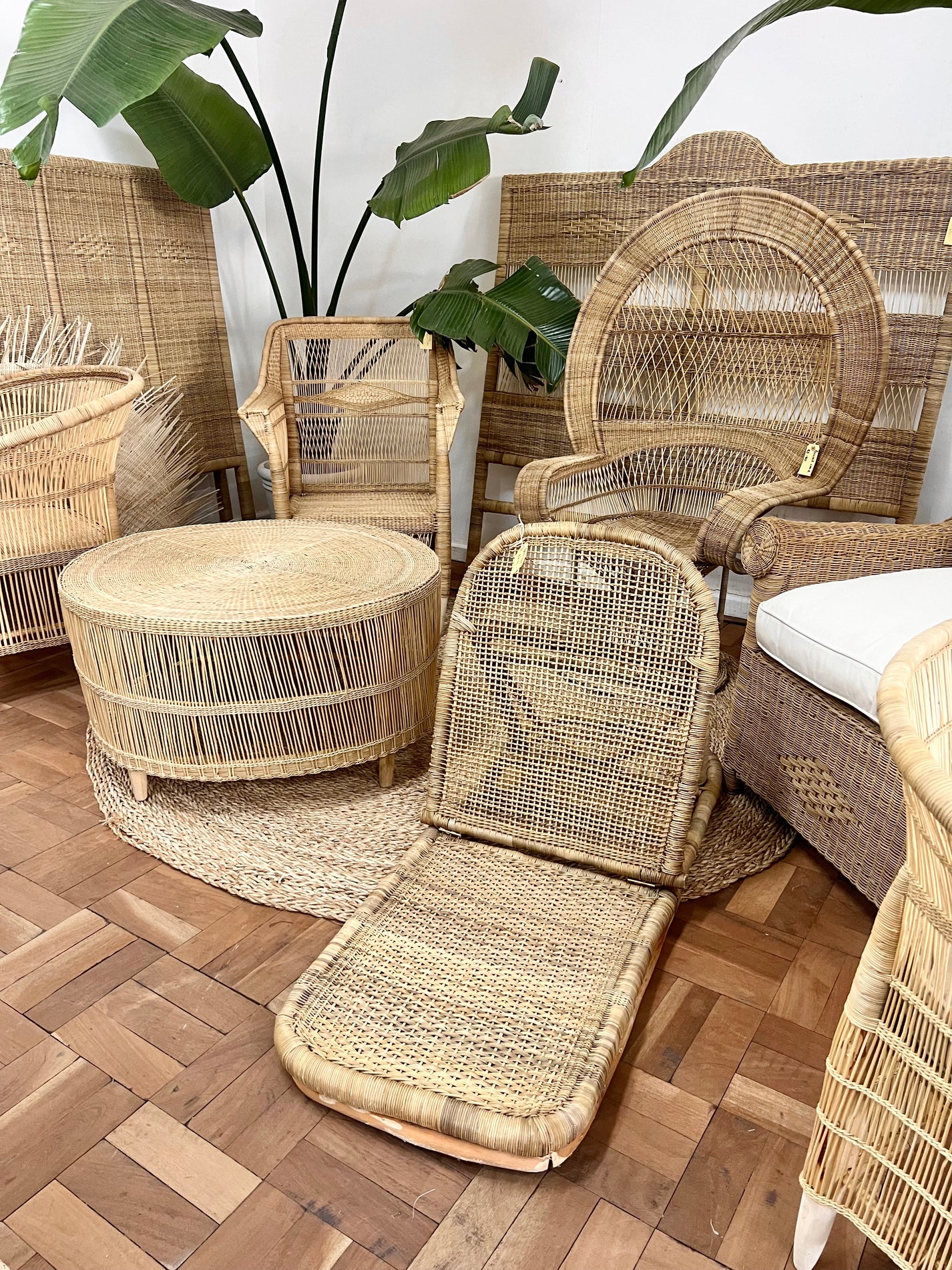 Options Available Cane Beach Chair | Malawi Cane Interiors