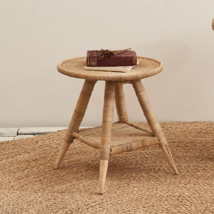 Round Side Table | Malawi Cane Interiors